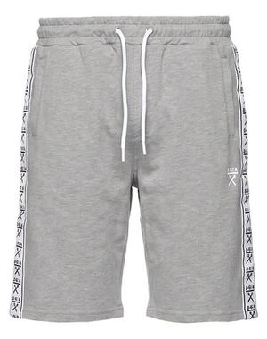 BERNA Man Shorts & Bermuda Shorts Light Grey Size M Cotton Light Grey