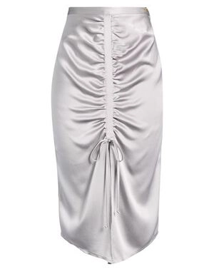 Elisabetta Franchi Midi Skirt Size Acetate, Viscose - Grey