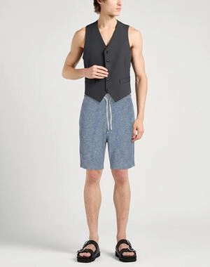 MAISON MARGIELA Shorts & Bermuda Shorts Slate Size Linen, Cotton, Polyester
