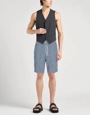 MAISON MARGIELA Shorts & Bermuda Shorts Slate Size Linen, Cotton, Polyester