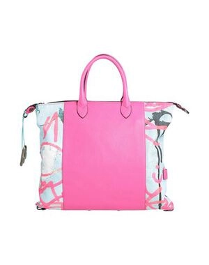 GABS Handbag Fuchsia Calfskin, Polyamide