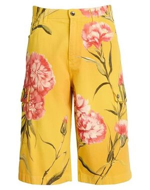 Dolce & Gabbana Shorts & Bermuda Shorts Size Cotton - Yellow