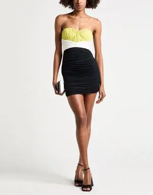 Elisabetta Franchi Mini Dress Size Polyamide, Elastane