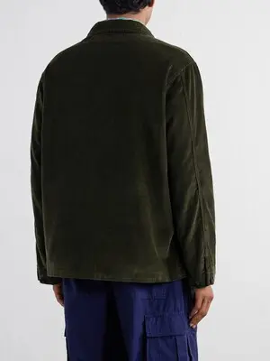 Polo Ralph Lauren Logo-embroidered Cotton-corduroy Shirt - Green