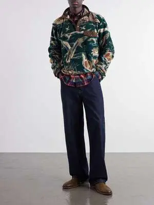 Polo Ralph Lauren Camouflage-print Flannel Sweater