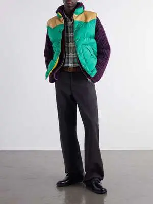 Polo Ralph Lauren Leather-trimmed Ripstop Gilet