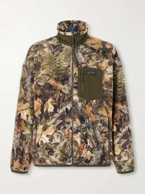 Polo Ralph Lauren Camouflage-print Fleece Jacket - Green