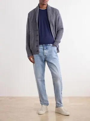 Eleventy Linen T-shirt - Blue