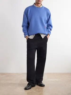 WILLY CHAVARRIA Embroidered Wool Sweater