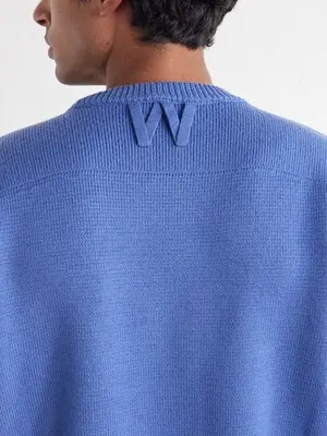 WILLY CHAVARRIA Embroidered Wool Sweater