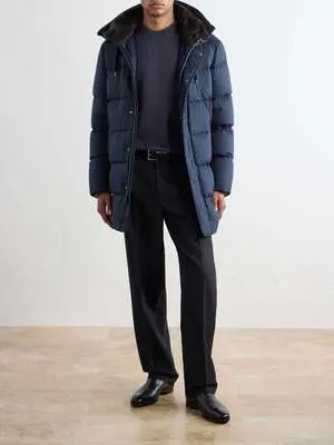 Herno Arendelle Quilted Shell Hooded Down Jacket