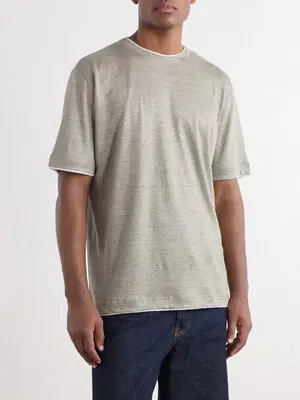 Eleventy Linen T-shirt - Green