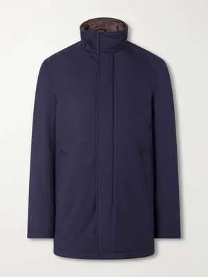 Herno Twill Jacket - Navy