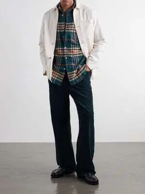 Portuguese Flannel Cervo Checked Cotton-flannel Shirt