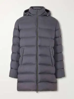 Herno Ecoage Padded Quilted Down Jacket - Gray