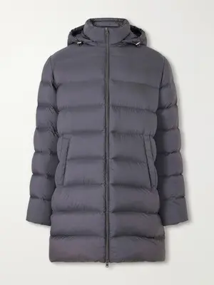 Herno Ecoage Padded Quilted Down Jacket - Gray
