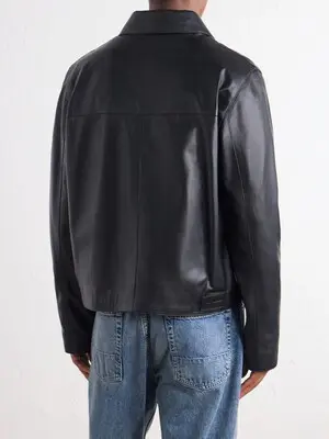 AMI Paris Leather Jacket
