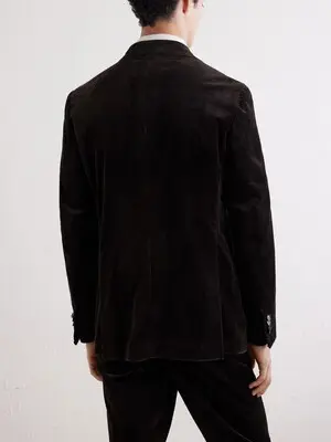 DE PETRILLO Forcella Cotton-blend Corduroy Suit Jacket