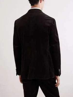 DE PETRILLO Forcella Cotton-blend Corduroy Suit Jacket