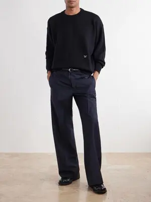 WILLY CHAVARRIA Embroidered Wool Sweater