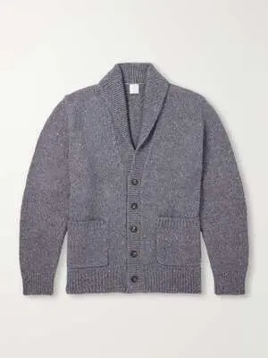 Eleventy Wool-blend Cardigan - Gray