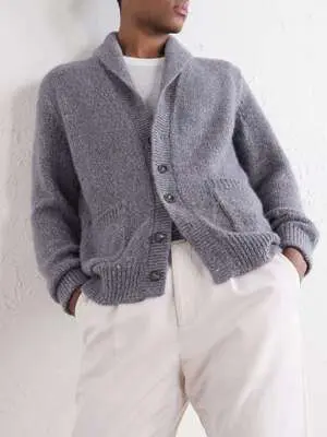 Eleventy Wool-blend Cardigan