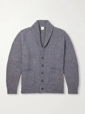 Eleventy Wool-blend Cardigan - Gray