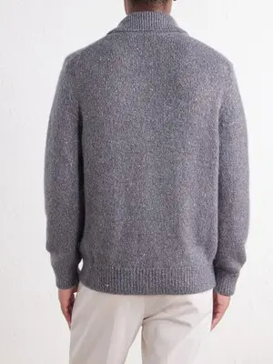 Eleventy Wool-blend Cardigan - Gray