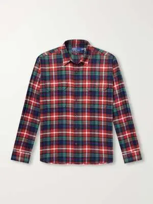 Polo Ralph Lauren Checked Cotton-flannel Shirt - Red