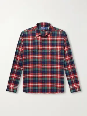 Polo Ralph Lauren Checked Cotton-flannel Shirt - Red