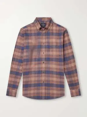 Portuguese Flannel Logia Checked Cotton-flannel Shirt - Multi