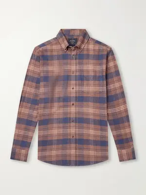 Portuguese Flannel Logia Checked Cotton-flannel Shirt - Multi
