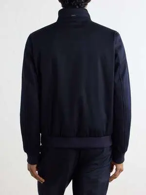 Herno Virgin Wool-twill Bomber Jacket