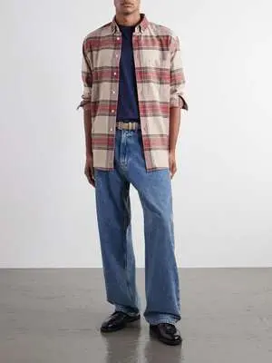 Portuguese Flannel Sabela Checked Cotton-flannel Shirt