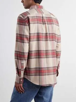 Portuguese Flannel Sabela Checked Cotton-flannel Shirt