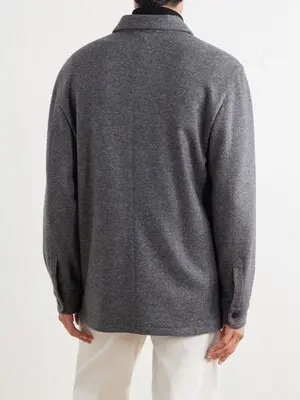 Thom Sweeney Cashmere-blend Overshirt