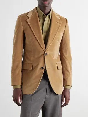 Husbands Cotton-velvet Blazer