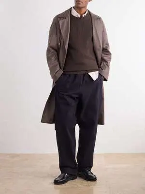 De Bonne Facture Ribbed Wool Sweater
