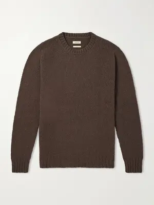 De Bonne Facture Ribbed Wool Sweater