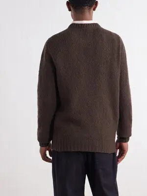 De Bonne Facture Ribbed Wool Sweater