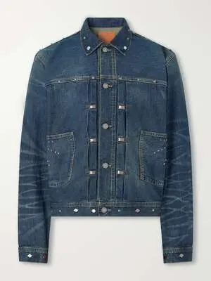 Ralph Lauren Embellished Denim Jacket - Blue
