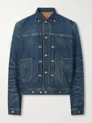 Ralph Lauren Embellished Denim Jacket - Blue