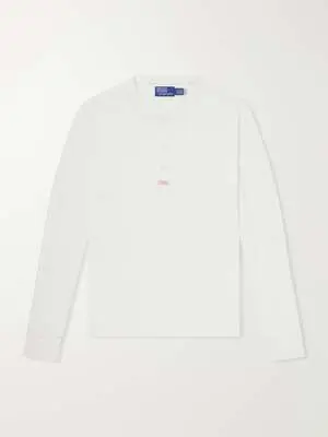 Polo Ralph Lauren Cotton Henley T-shirt - White