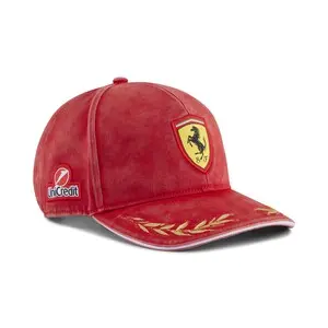 PUMA Scuderia Ferrari Replica Monza Charles Leclerc Adjustable Hat - Red