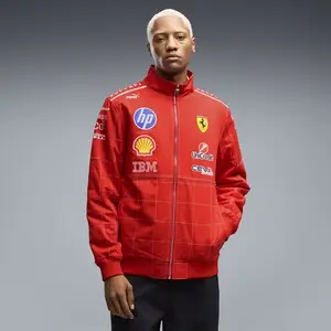 PUMA Scuderia Ferrari Hp Replica Special Monza Bomber Jacket - Red