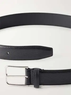 Berluti 3.5 Cm Full-grain Leather Belt