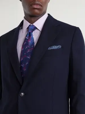 DE PETRILLO Virgin Wool Suit Jacket