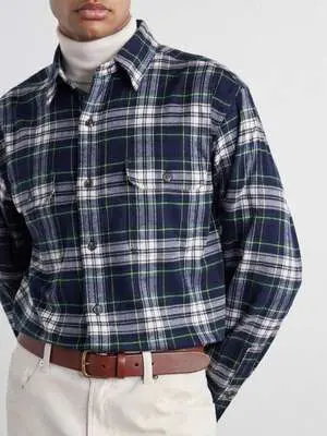 Polo Ralph Lauren Checked Cotton-flannel Shirt