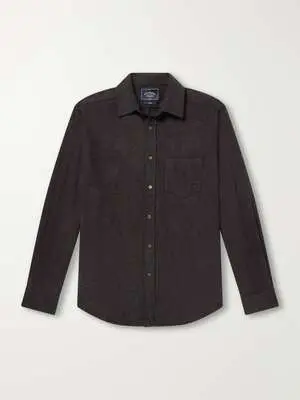 Portuguese Flannel Sounds Cotton-flannel Shirt - Brown