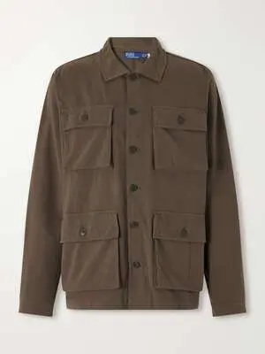 Polo Ralph Lauren Cotton-moleskin Overshirt - Green